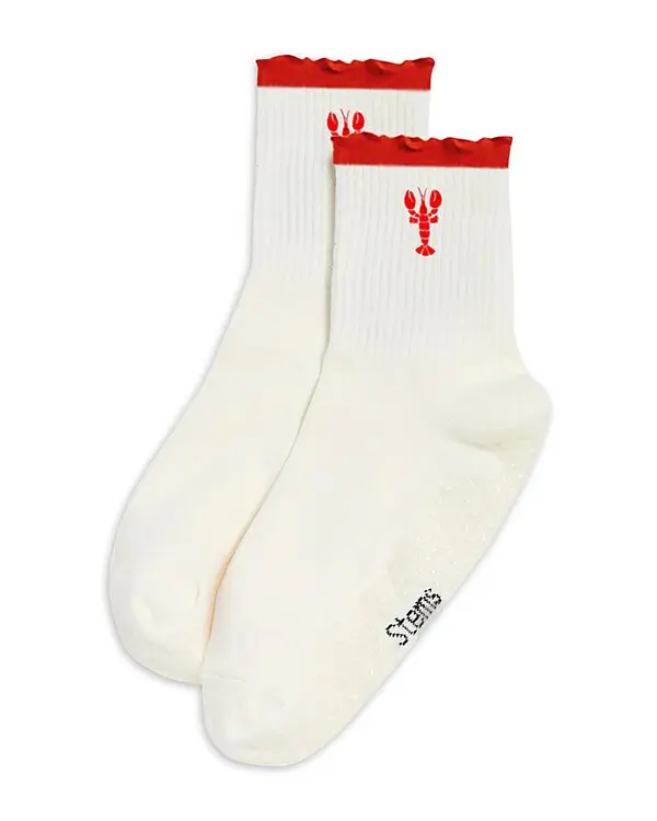 STEMS Lobster Socks - Red