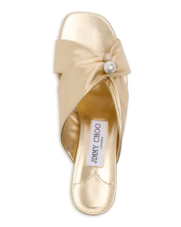 JIMMY CHOO Rafi Block Heel Sandals