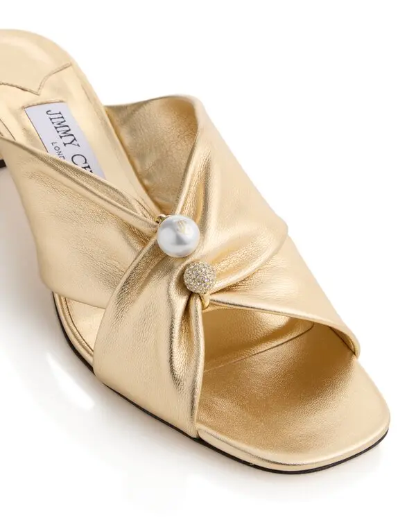 JIMMY CHOO Rafi Block Heel Sandals