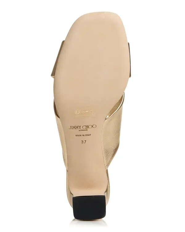 JIMMY CHOO Rafi Block Heel Sandals