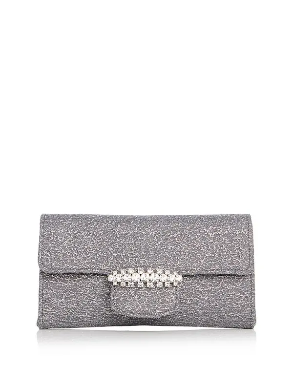 JIMMY CHOO Bing Embellished Wallet On Chain