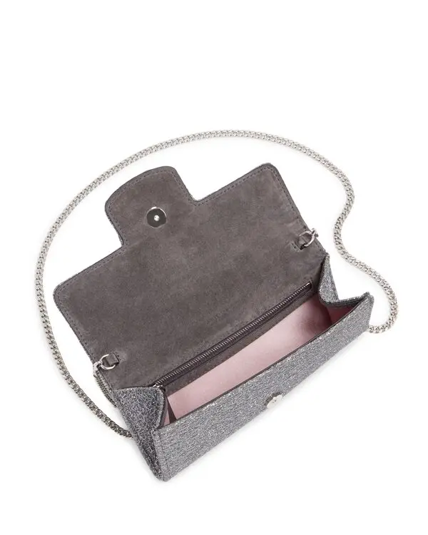 JIMMY CHOO Bing Embellished Wallet On Chain