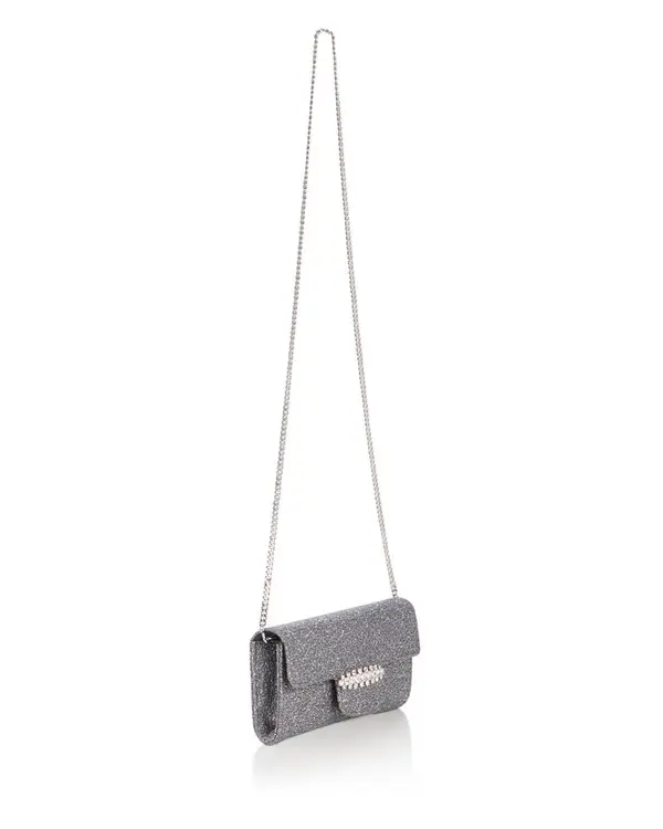 JIMMY CHOO Bing Embellished Wallet On Chain