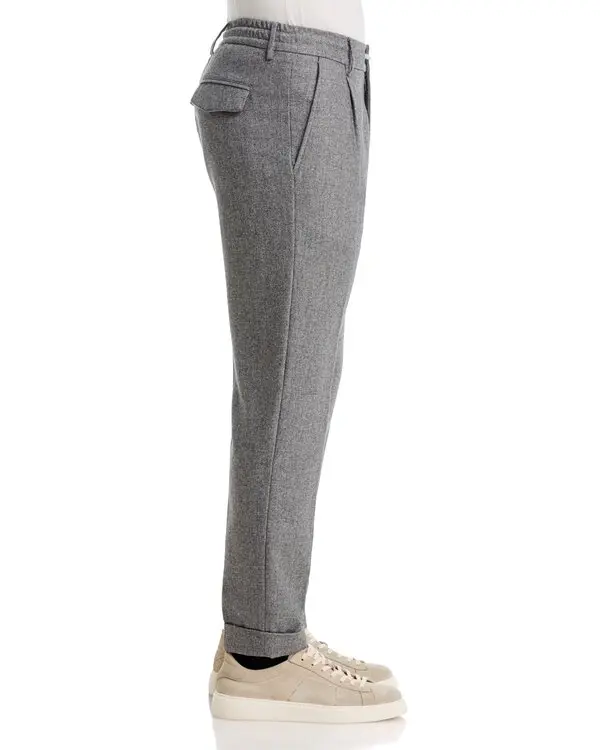 Eleventy Wool & Cotton Cashmere Jogger Pants