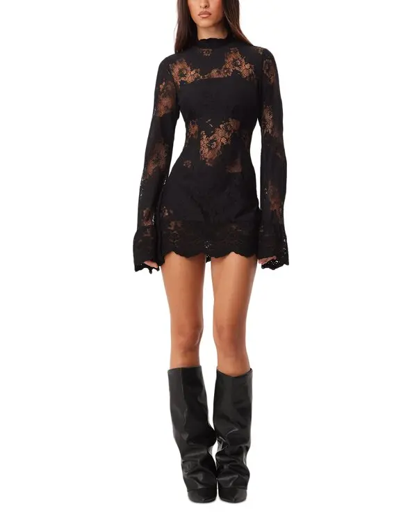SNDYS. Astra Lace Mini Dress