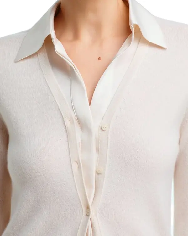 Vince Fine Knit Cashmere Cardigan