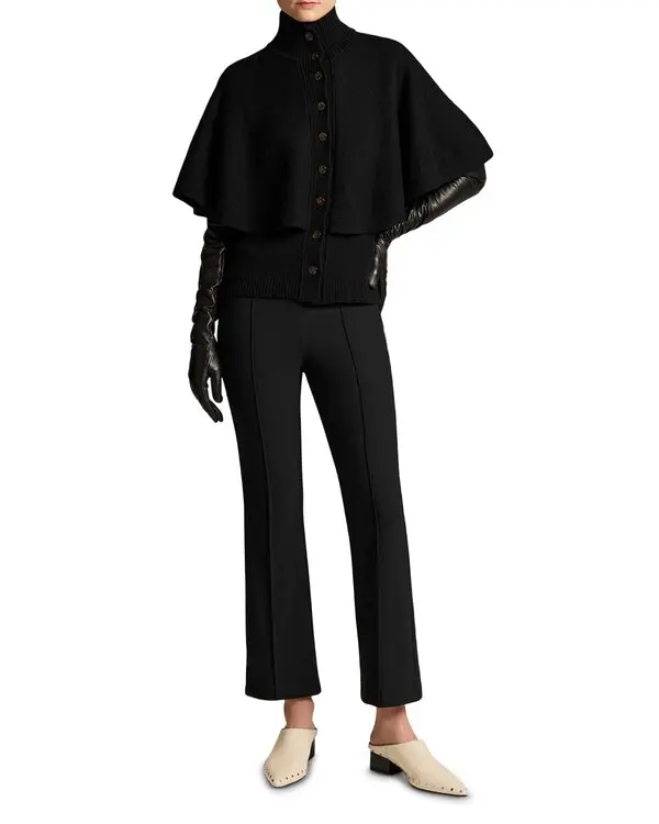 Vince Cape Cardigan With Turtleneck