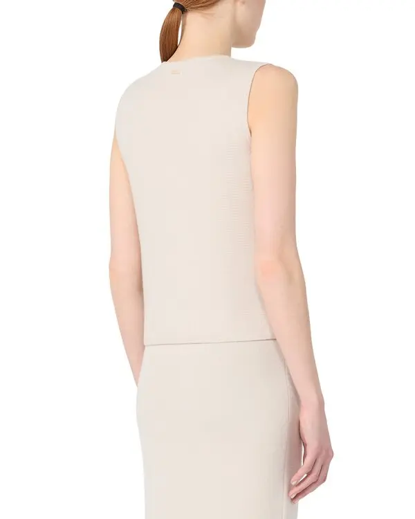 Max Mara Mxmgiochi Wool Cashmere Sleeveless Sweater