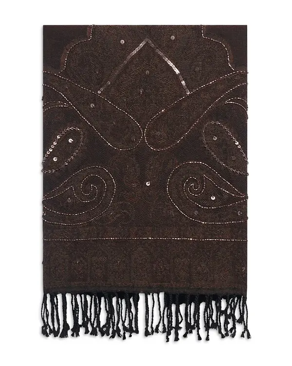 Gerard Darel Sirine Wool Scarf - Brown