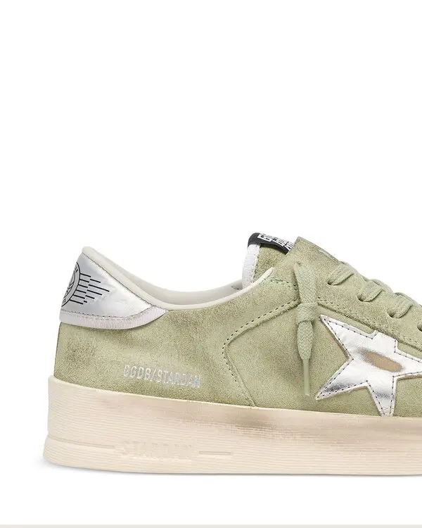 GOLDEN GOOSE Stardan Lace Up Suede Sneakers
