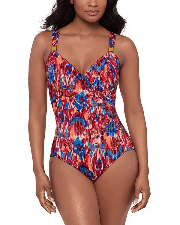 Miraclesuit Ikat Dorado Siren One Piece Swimsuit