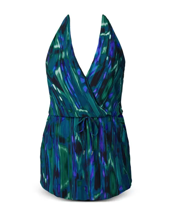 Magicsuit Halterneck Printed One Piece Swimsuit
