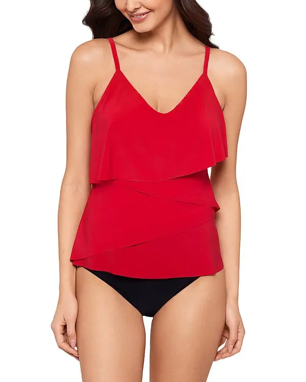 Magicsuit Chloe Draped Tankini Top