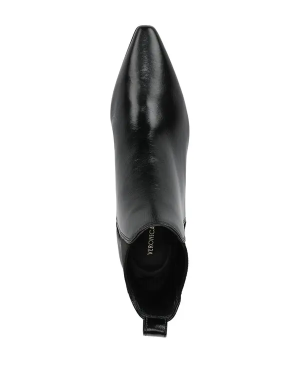 Veronica Beard Astra Leather Chelsea Boots