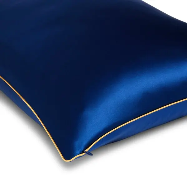 Slip Silk Late Checkout Pillowcase - Navy