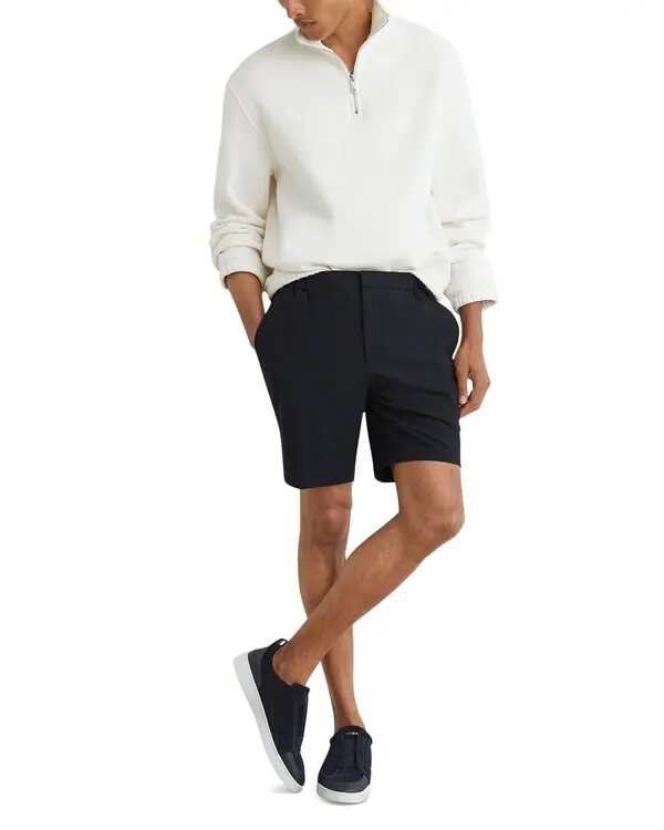 REISS Regular Fit Drawstring Chino Shorts