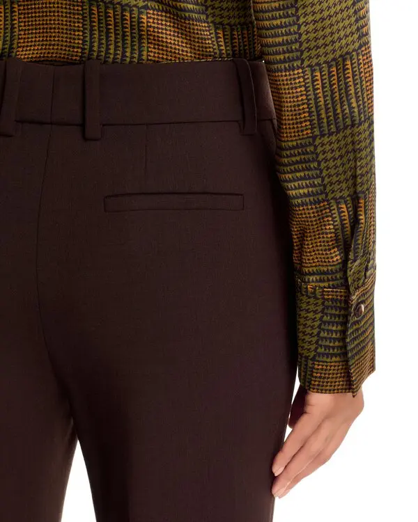 Lafayette 148 New York Reade Wool-blend Flare Leg Pants