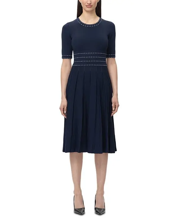 Herve Leger Kimberly Box Pleat Dress