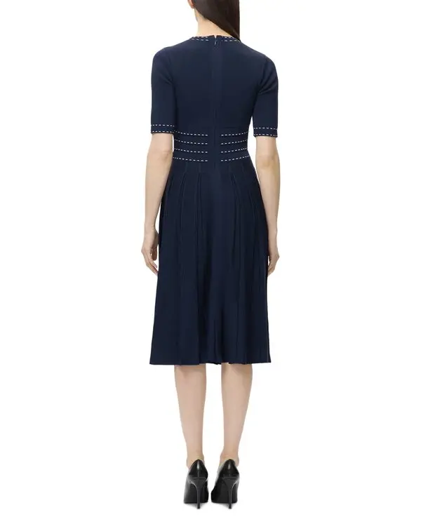 Herve Leger Kimberly Box Pleat Dress