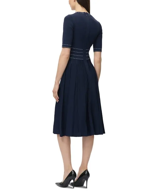 Herve Leger Kimberly Box Pleat Dress