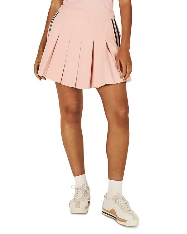 MALBON Esperanza Skirt With Pleats And Striped Detail