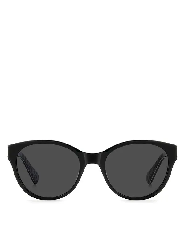Kate Spade New York Jonnie Cat Eye Sunglasses - Black