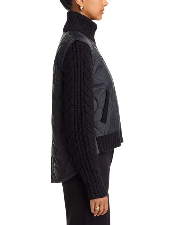Veronica Beard Patra Mixed Media Jacket