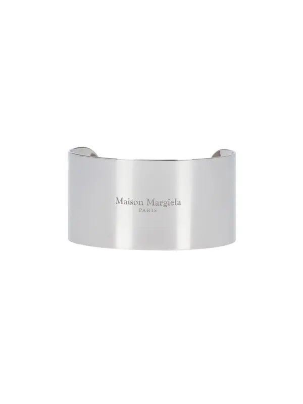 MAISON MARGIELA Engraved Cuff Bracelet