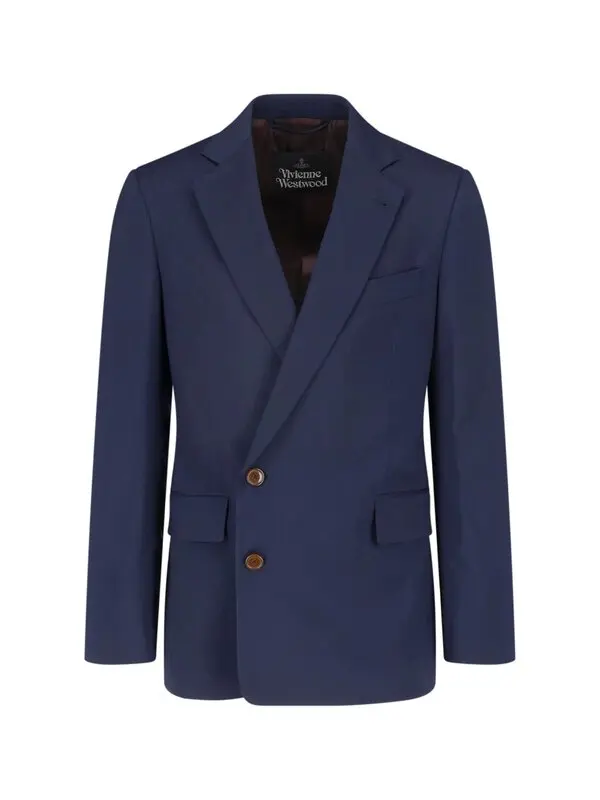 VIVIENNE WESTWOOD Double-breasted Wool Blazer