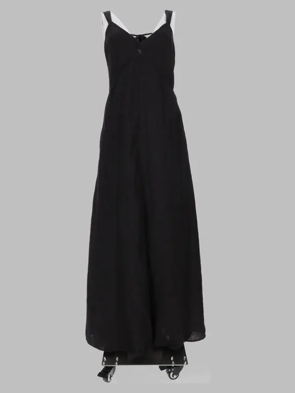 120% Lino Linen Sleeveless Maxi Dress