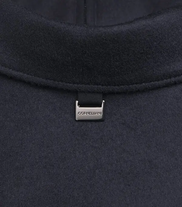 Corneliani Cashmere Zip-up Jacket