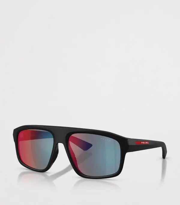 Prada Injected B02s Aviator Sunglasses