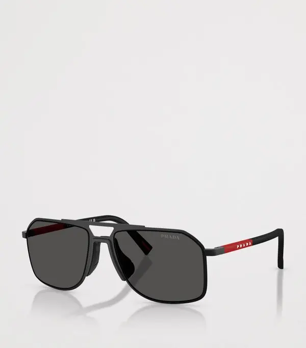 Prada Metal Pilot Sunglasses