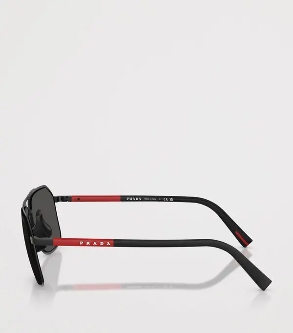 Prada Metal Pilot Sunglasses