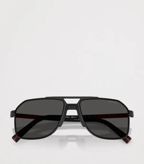 Prada Metal Pilot Sunglasses