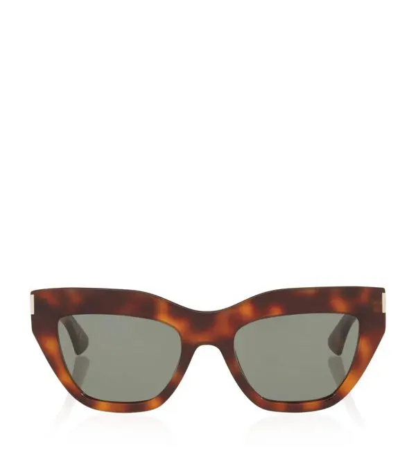 Saint Laurent Sl759 Cat-eye Sunglasses - Brown