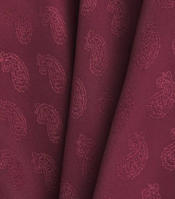 Etro Paisley Jacquard Pussy Bow Blouse
