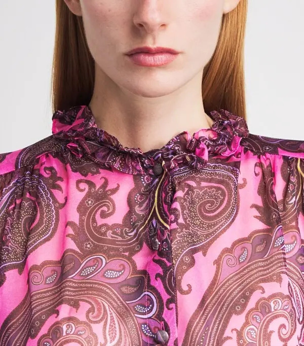 Etro Silk Paisley Blouse