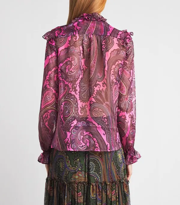 Etro Silk Paisley Blouse