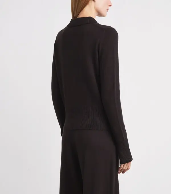 Le Kasha La Kasha Organic Cashmere Shirt Cardigan - Purple