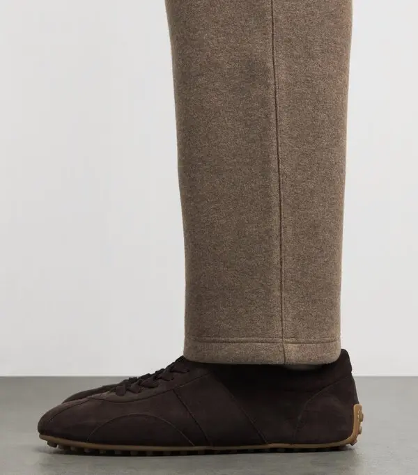 BRETT JOHNSON Cashmere-blend Drawstring Sweatpants
