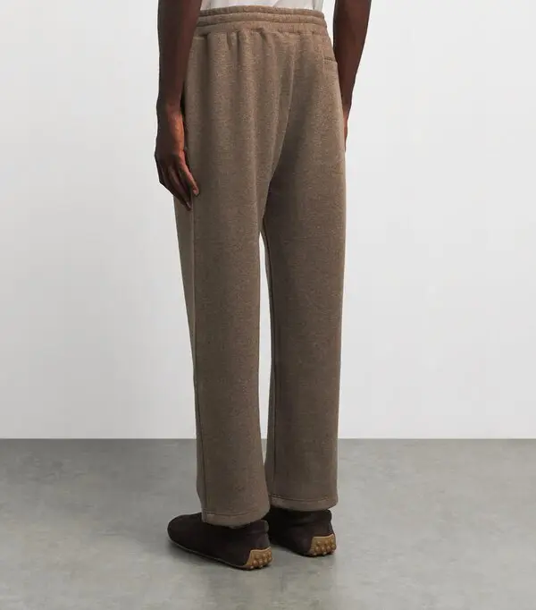BRETT JOHNSON Cashmere-blend Drawstring Sweatpants