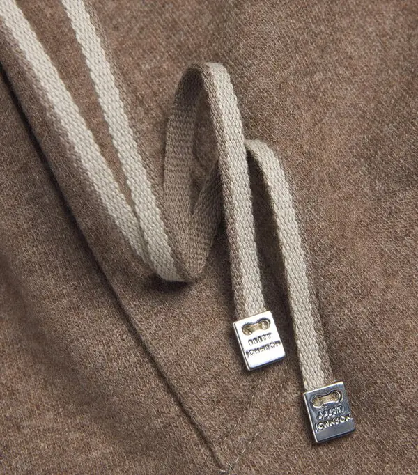 BRETT JOHNSON Cashmere-blend Drawstring Sweatpants