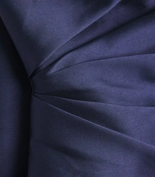 Solace London Asymmetric Cape Gown