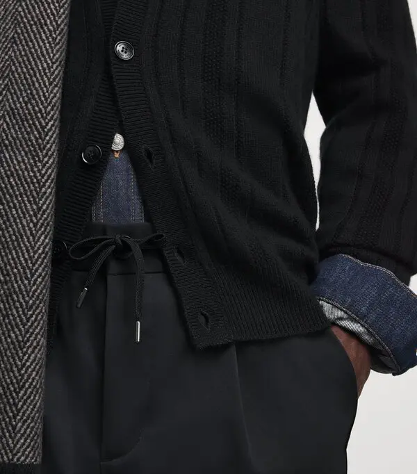 Herno Technical Drawstring Trousers - Black
