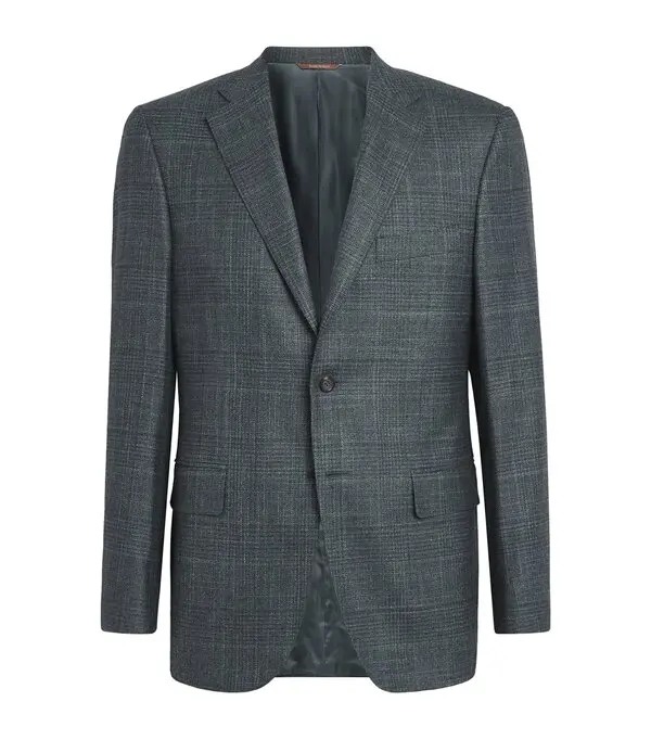 Canali Wool-silk-cashmere Blazer