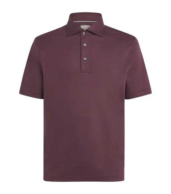 Canali Cotton Polo Shirt