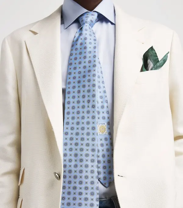 Eton Silk Medallion Tie
