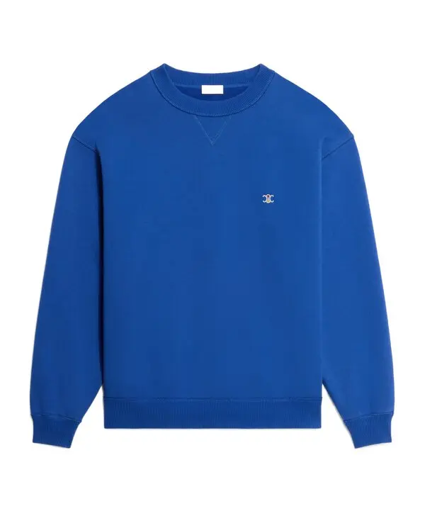 Celine Sweatshirt In Cotton Fleece