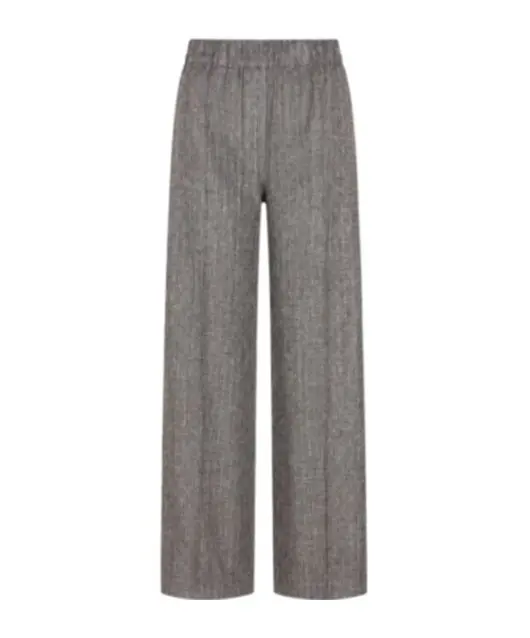 D.exterior Elastic-waist Casual Trousers